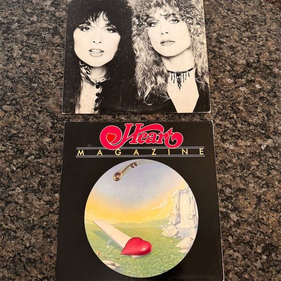 Heart | Other | Heart Magazine 977 Lp Vinyl Record Rock Vg Original ...